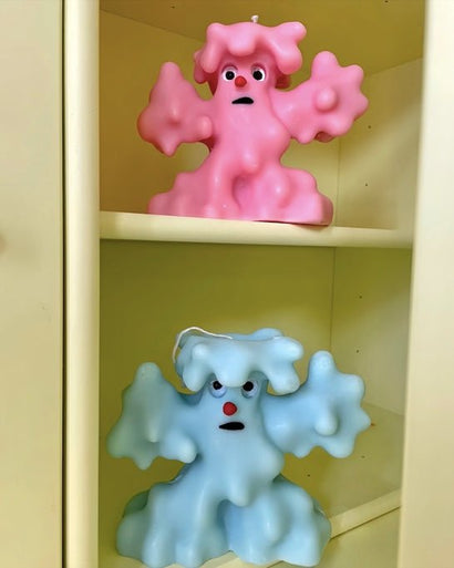 Little Monster Scented Candle Soy Wax Halloween Decorative Candles ...