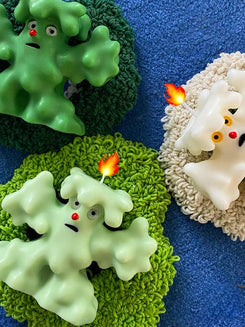 Little Monster Scented Candle Soy Wax Halloween Decorative Candles ...