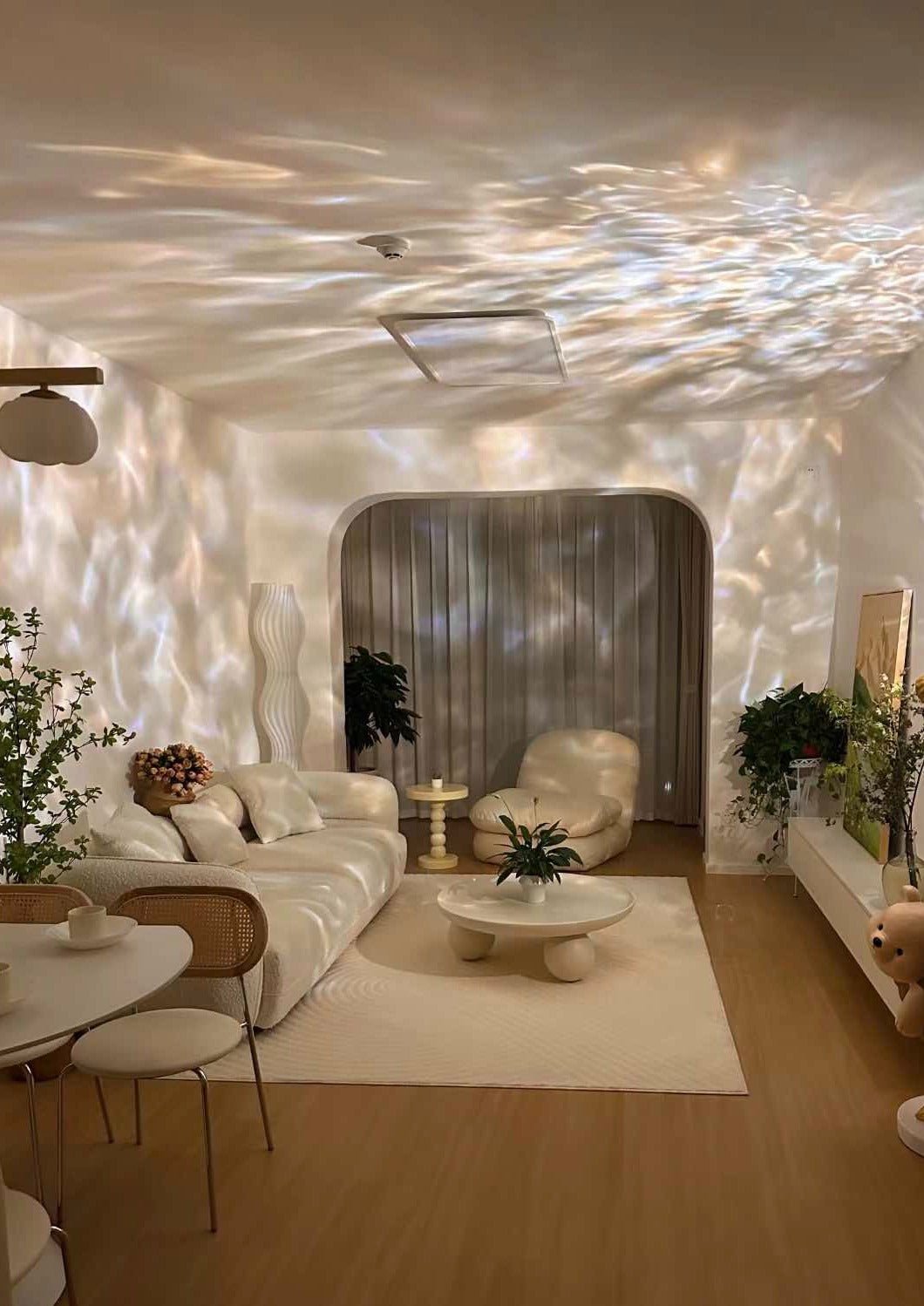 Ripple Projector Decorative Table Lamp - Creative Modern Ambient Night ...